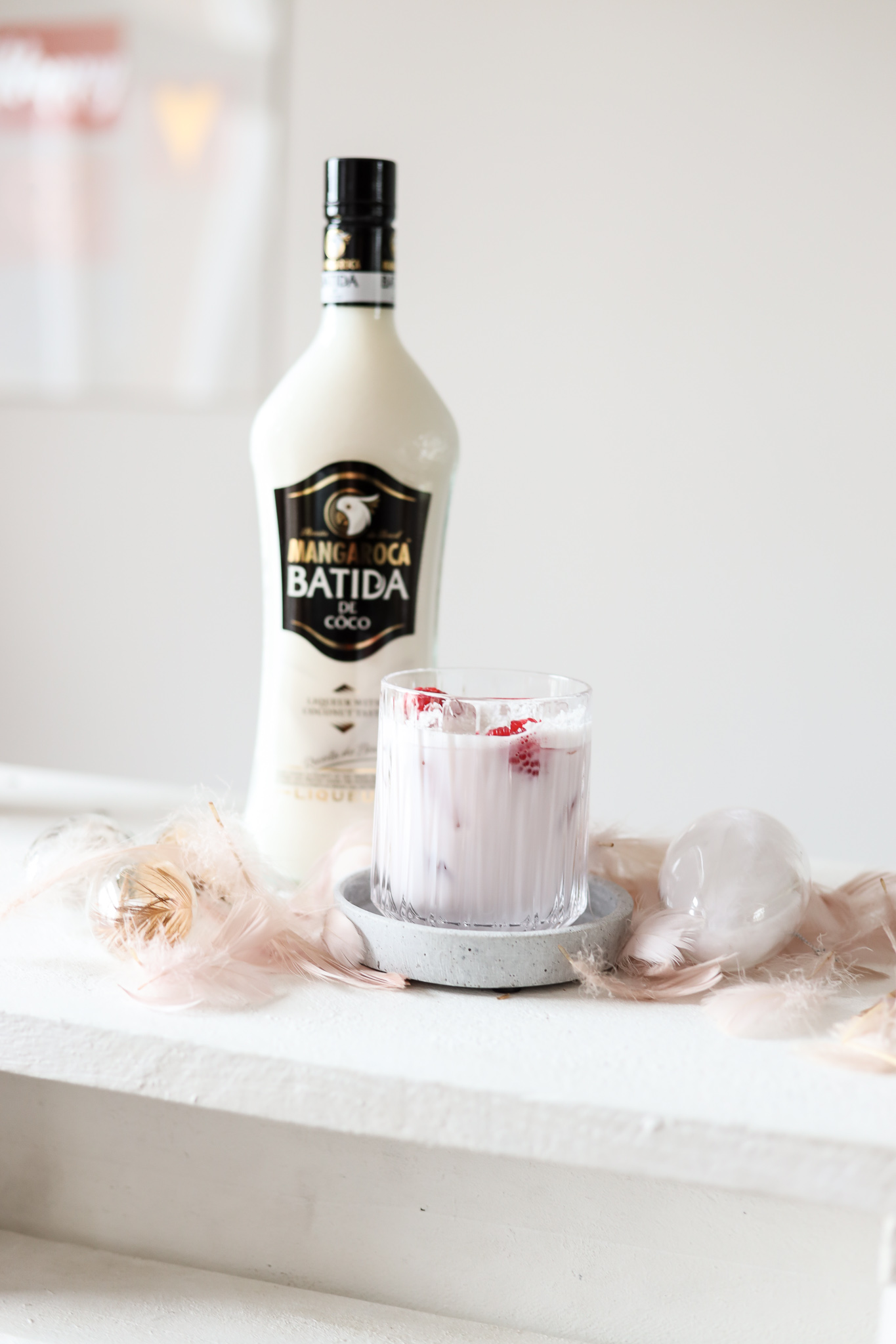 Batida Raspberry Colada | Cocktails